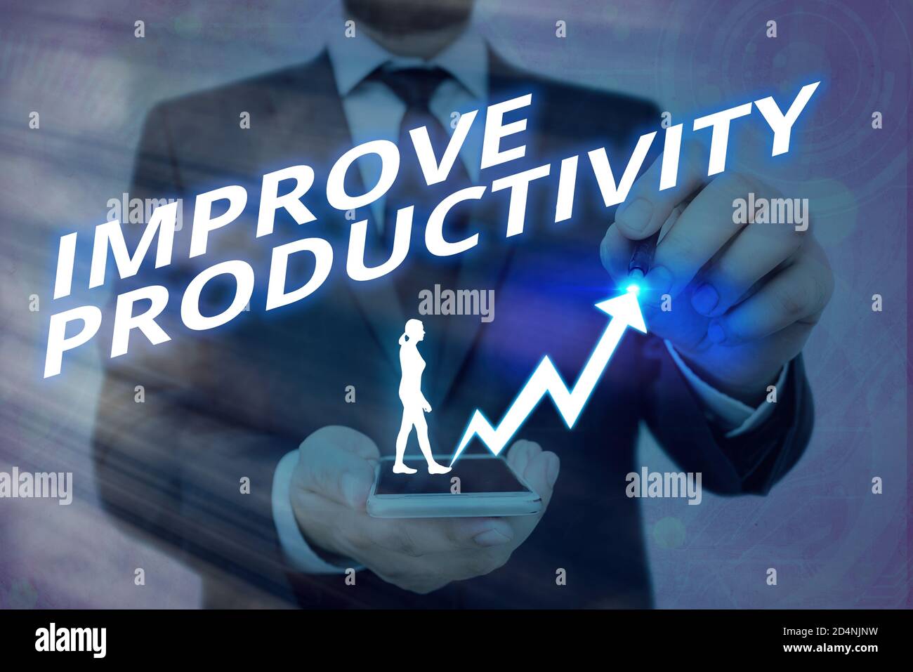 Writing note showing Improve Productivity. Business concept for to ...