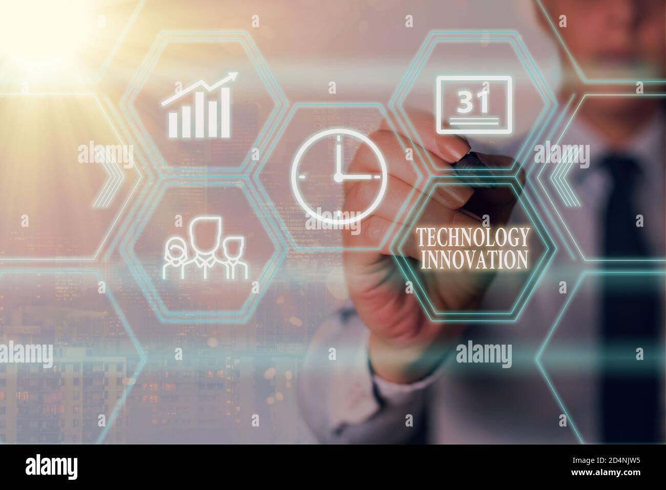 Conceptual hand writing showing Technology Innovation. Concept meaning ...