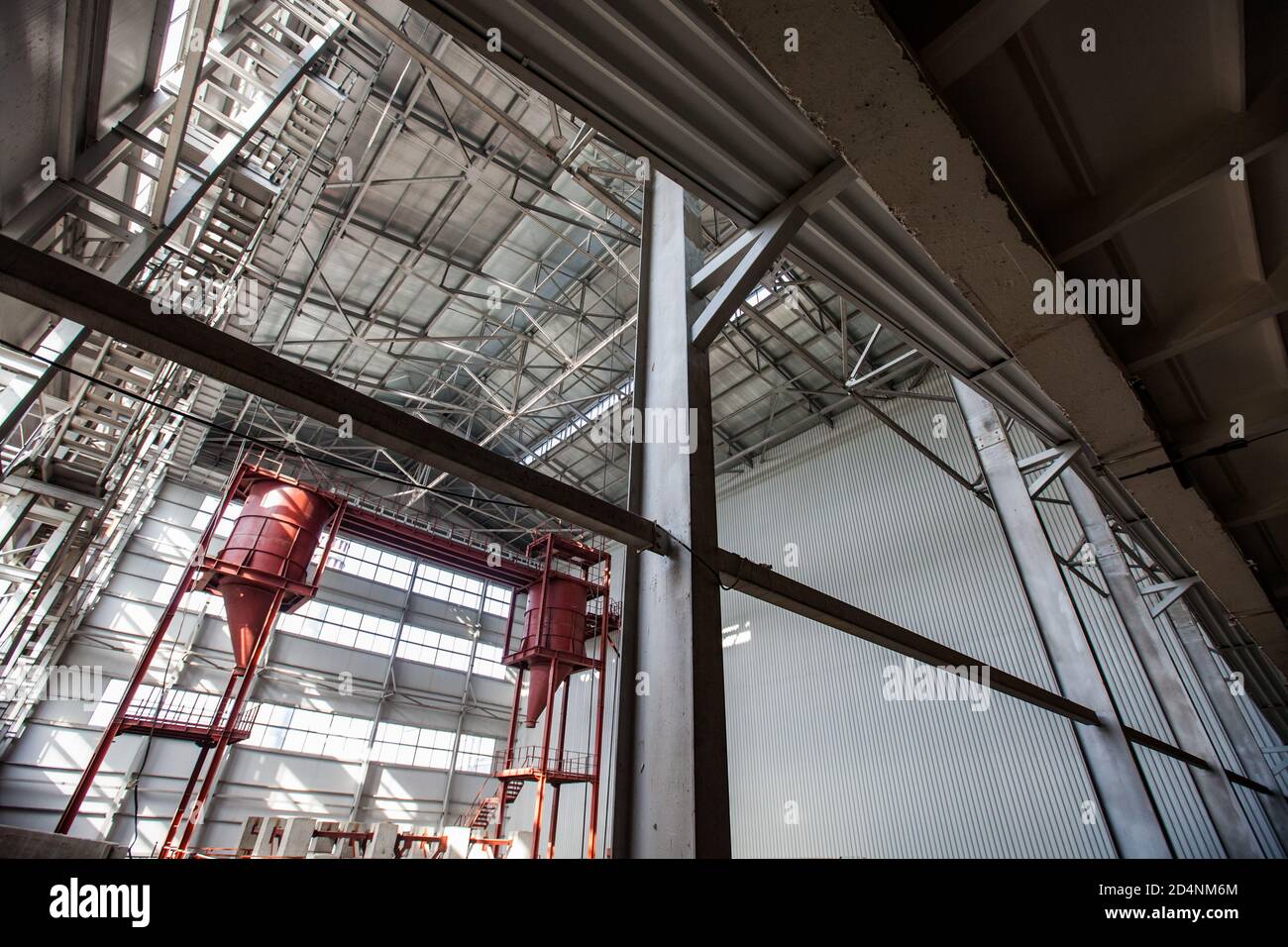 Glass factory Darkhan. New industrial building construction. View on ...