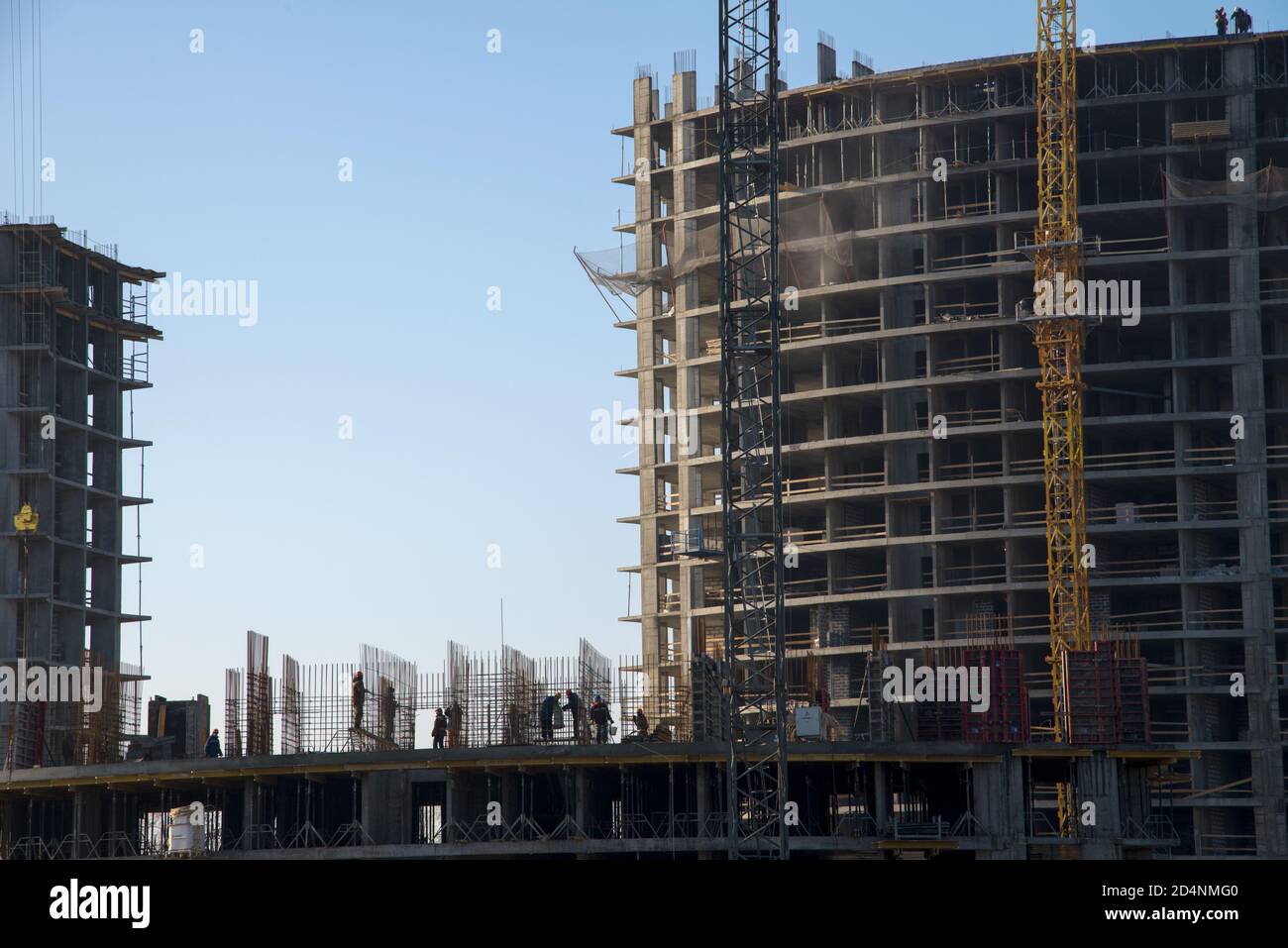 Reinforced formwork concrete for the during construction foundation ...