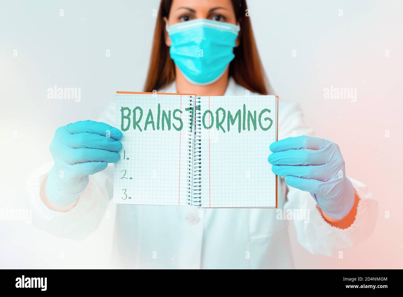 Word writing text Brainstorming. Business photo showcasing solving ...