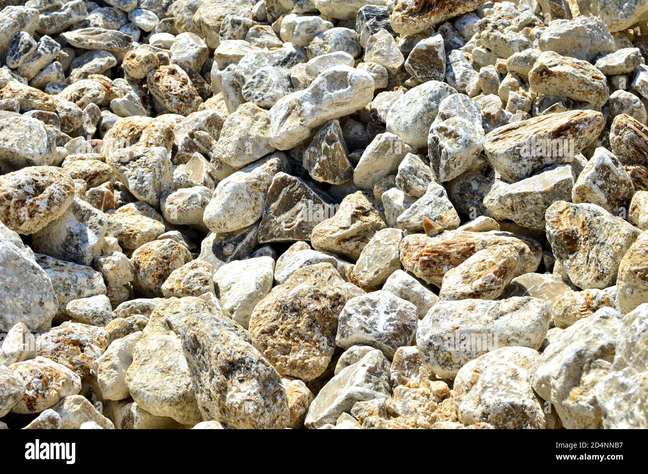 Natural gray gypsum stones. Gypsum stone is a soft sulfate mineral ...