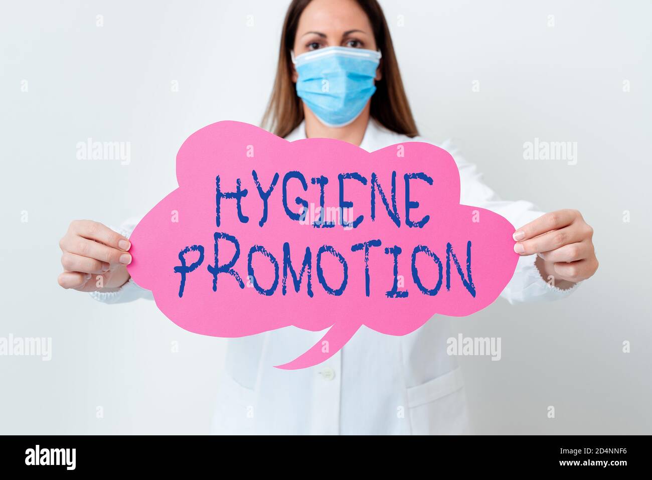Handwriting text Hygiene Promotion. Conceptual photo systematic program ...