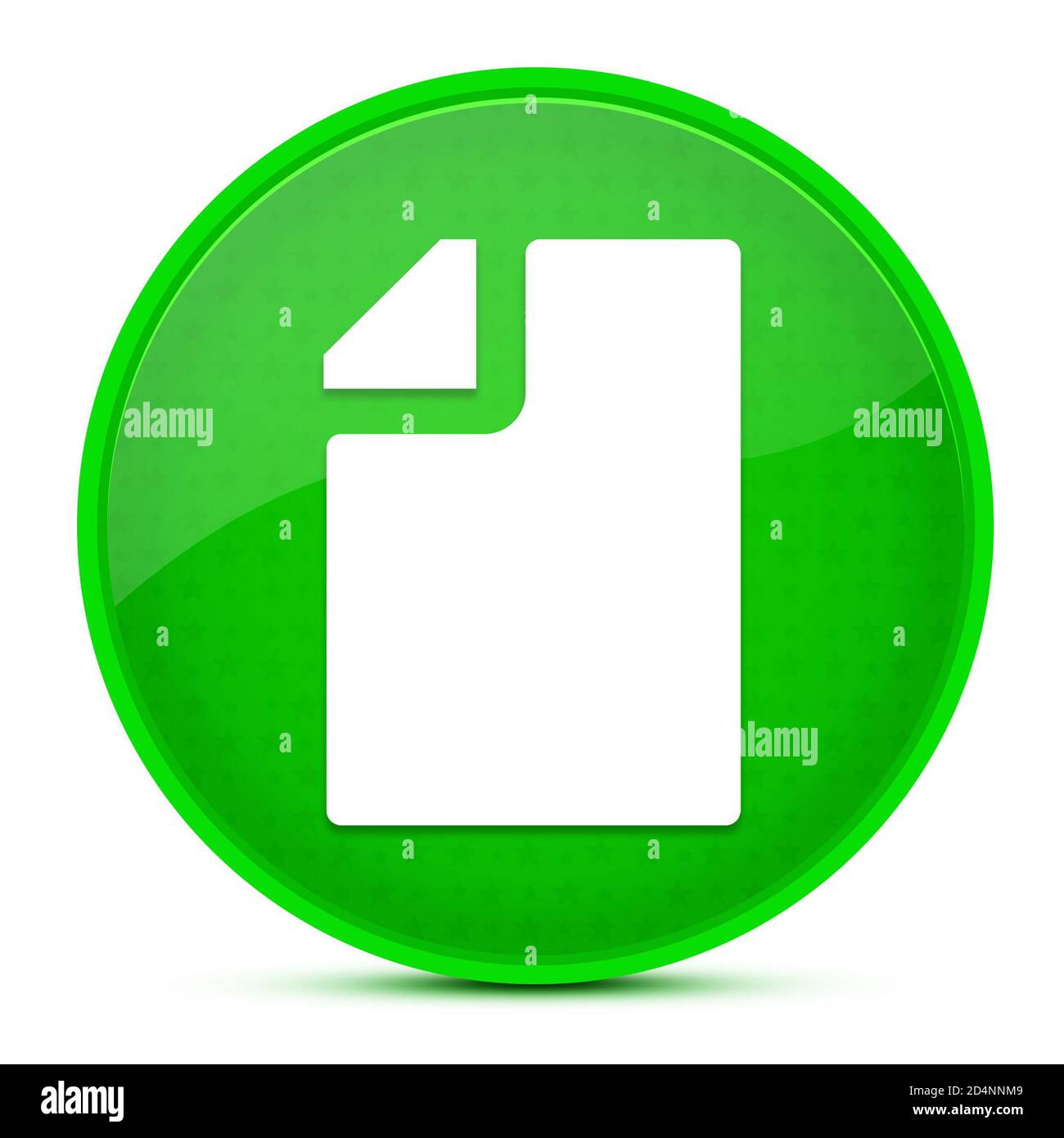 Page aesthetic glossy green round button abstract illustration Stock ...