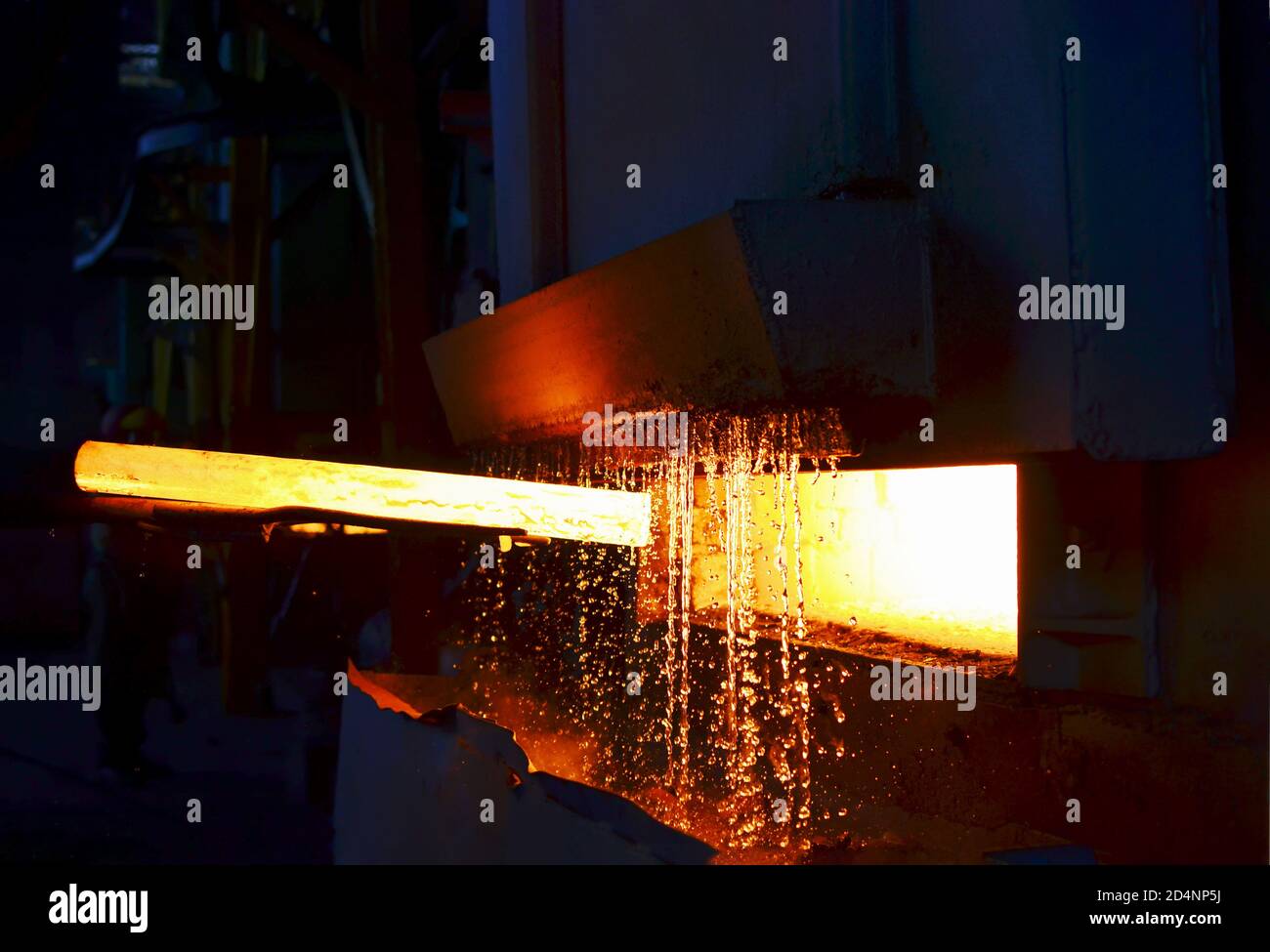 Forging a steel ingot hi-res stock photography and images - Alamy