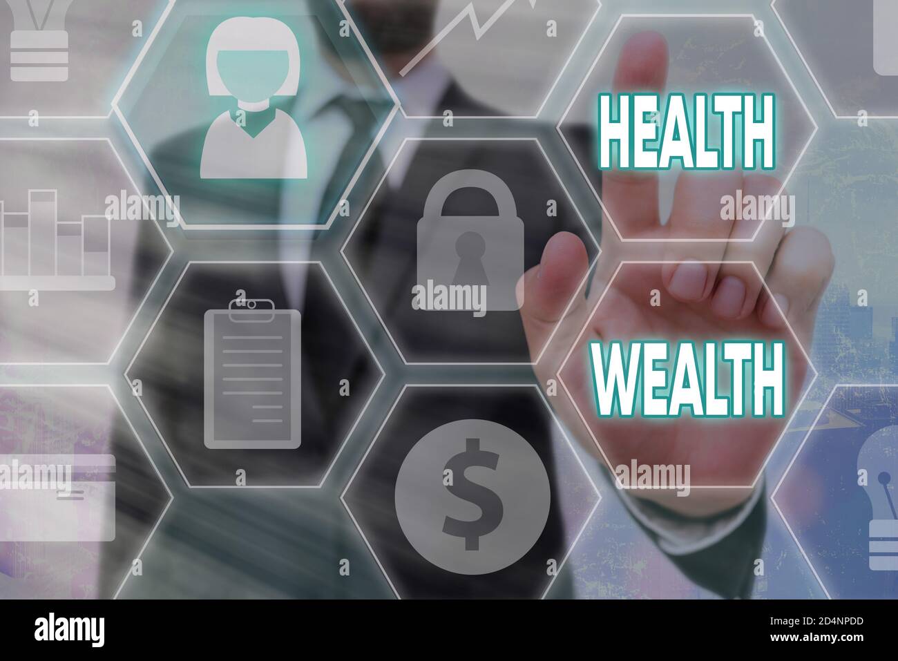 Health Wealth And Happiness Symbol