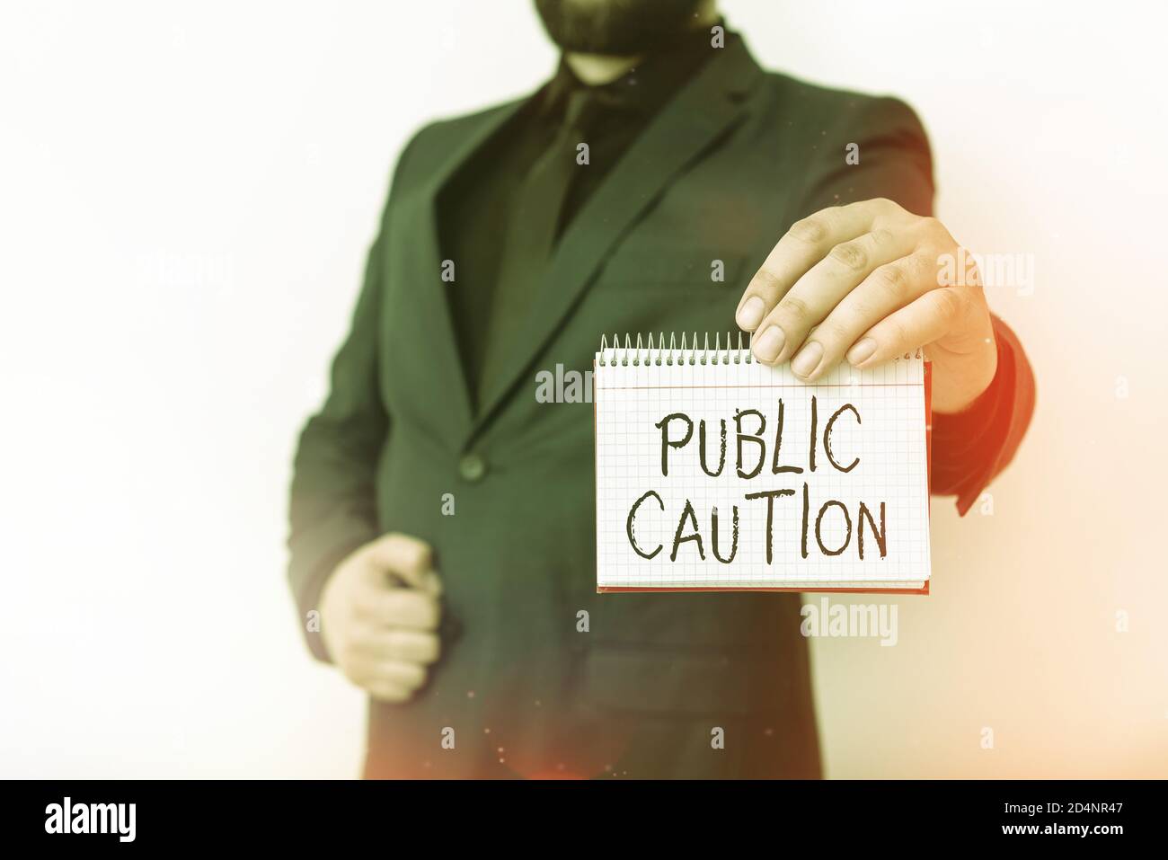 Text sign showing Public Caution. Business photo text formal warning ...