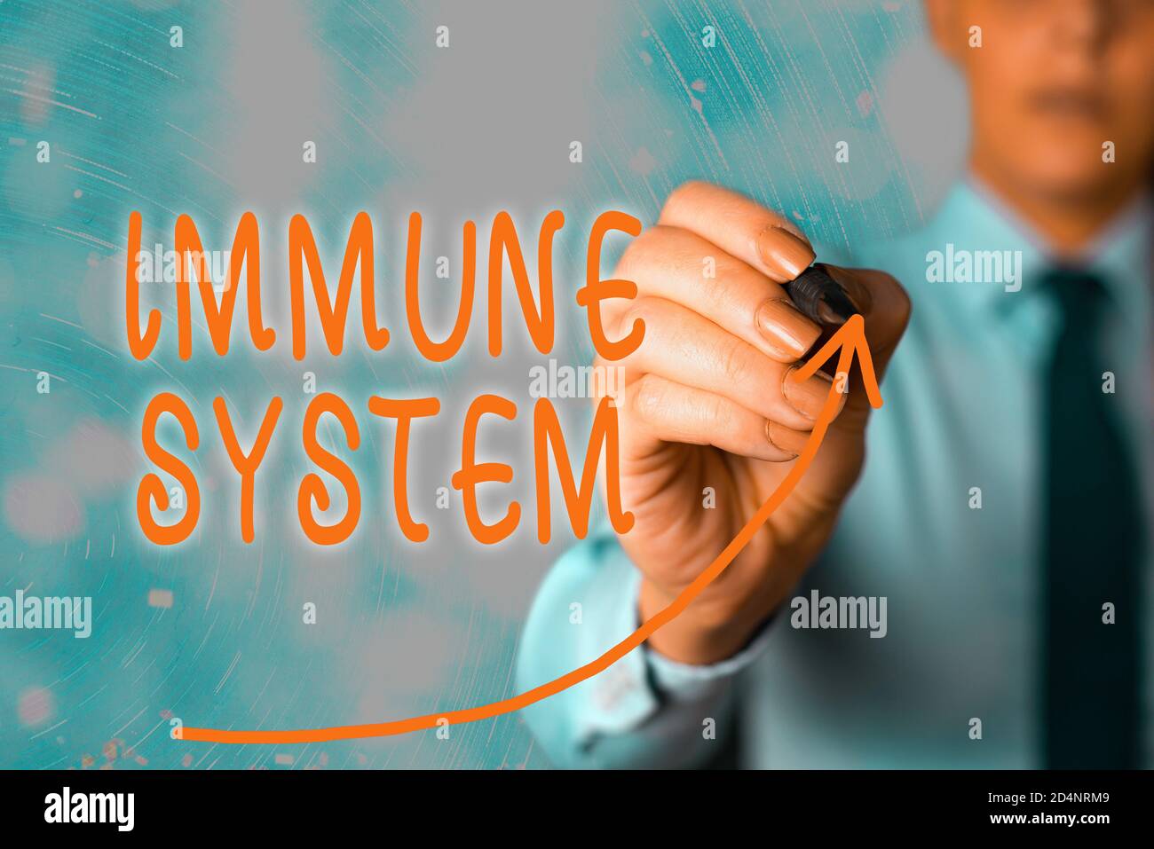 Handwriting text Immune System. Conceptual photo a bodily system that ...