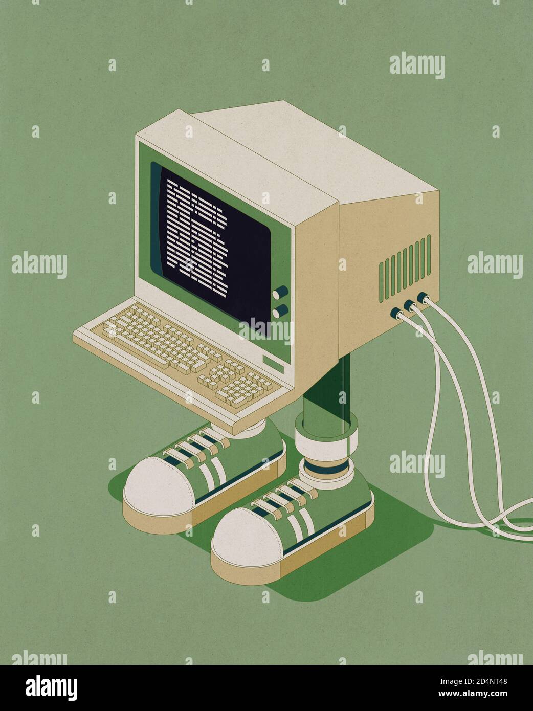 Computer character hi-res stock photography and images - Alamy