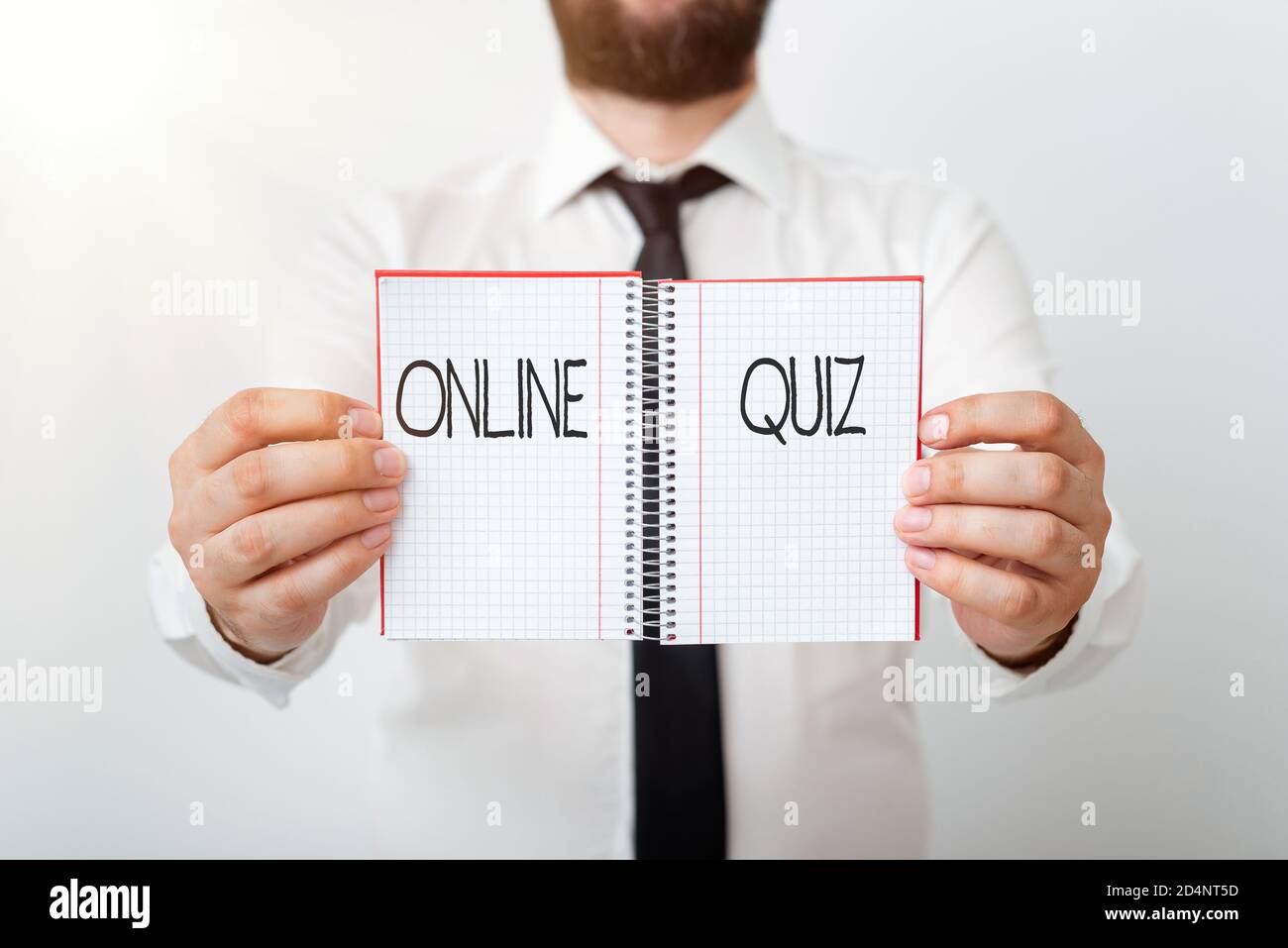 Word writing text Online Quiz. Business photo showcasing game or a mind ...