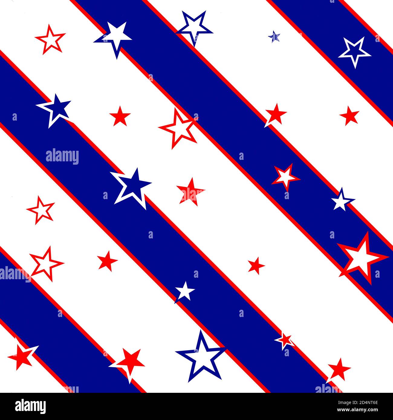 United States Stars and Stripes Election background illustration ...