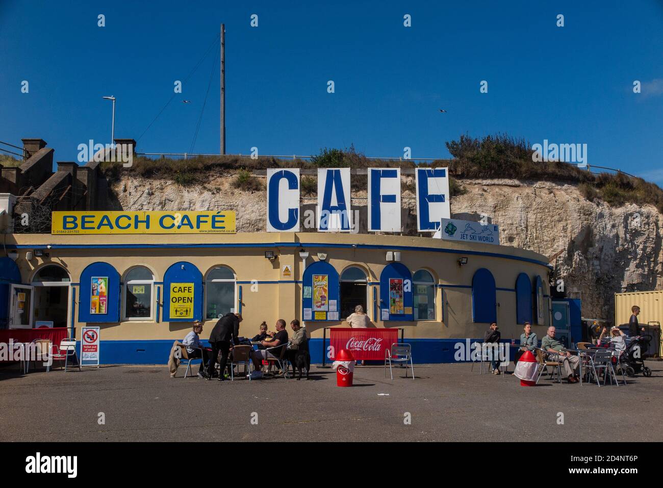 Jetski World Cafe in Margate Stock Photo - Alamy