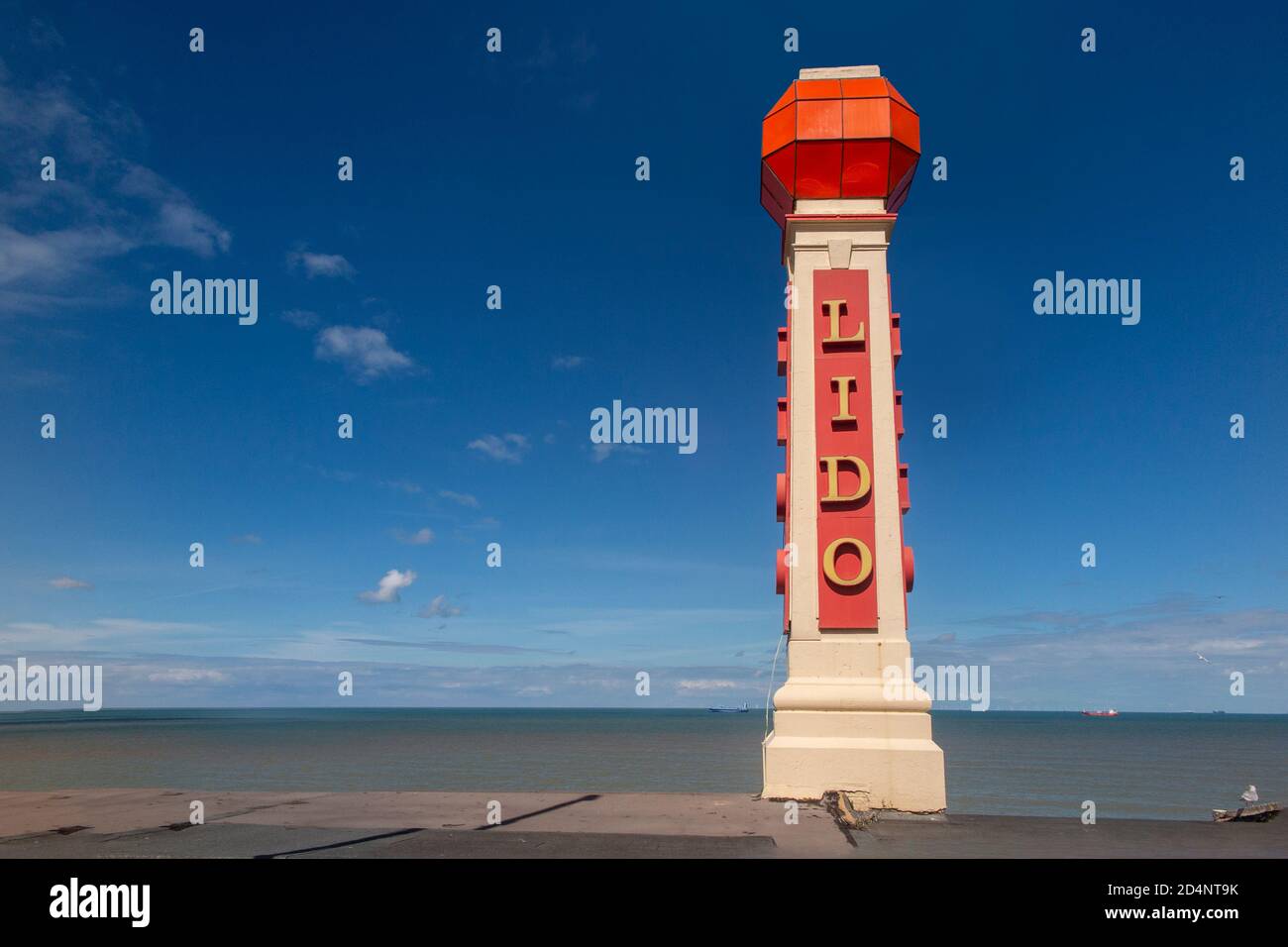 Lido sign margate hi-res stock photography and images - Alamy