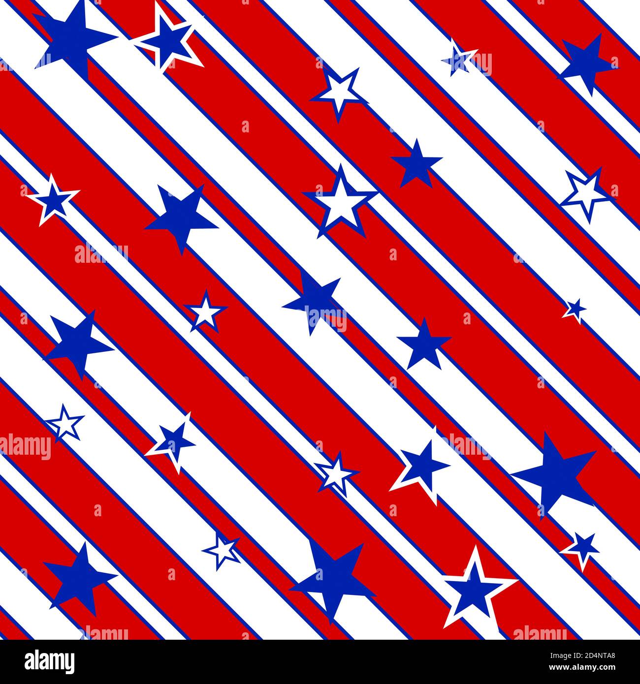 United States Stars and Stripes Election background illustration ...