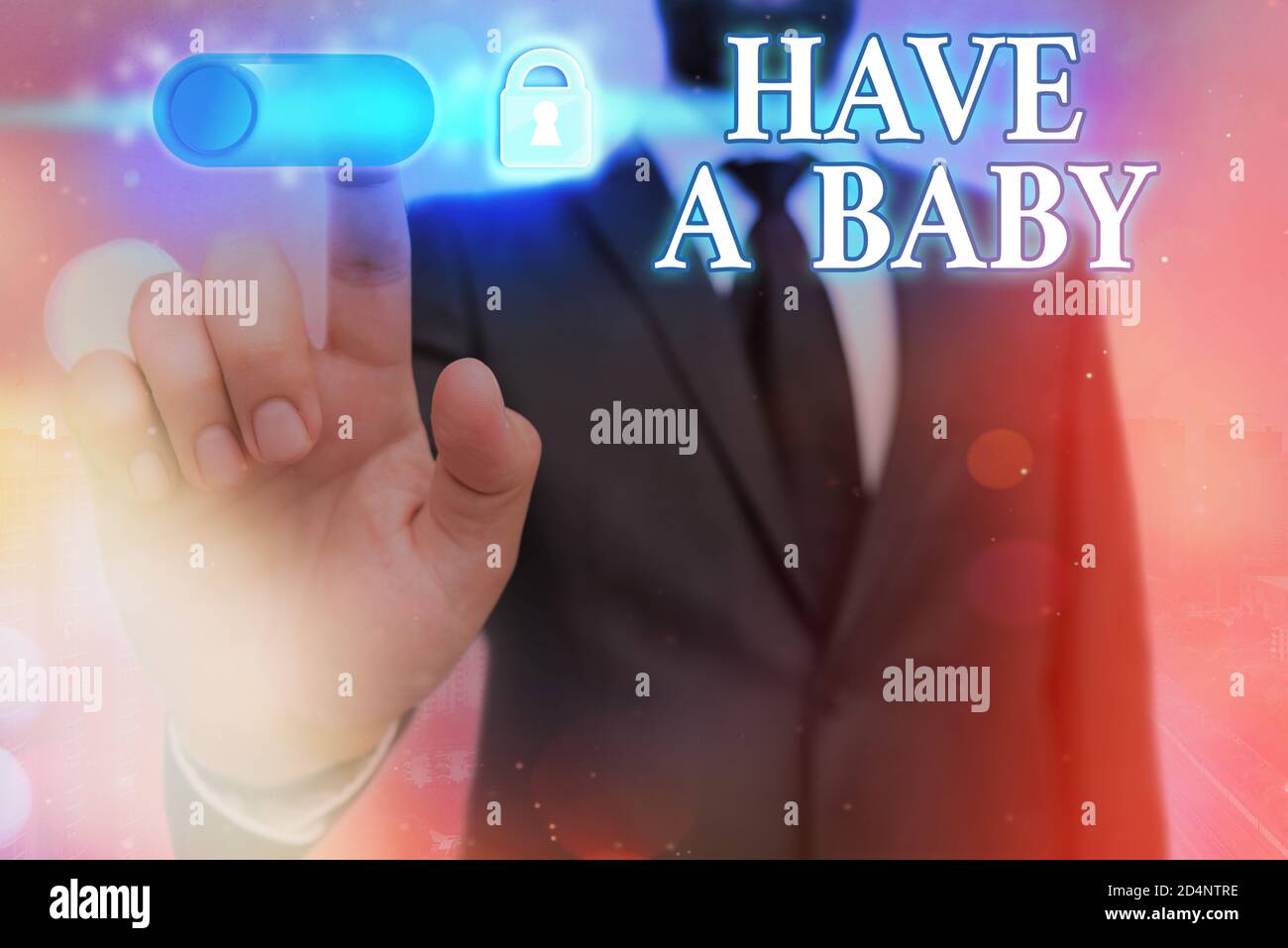 Text sign showing Have A Baby. Business photo text parents are ...