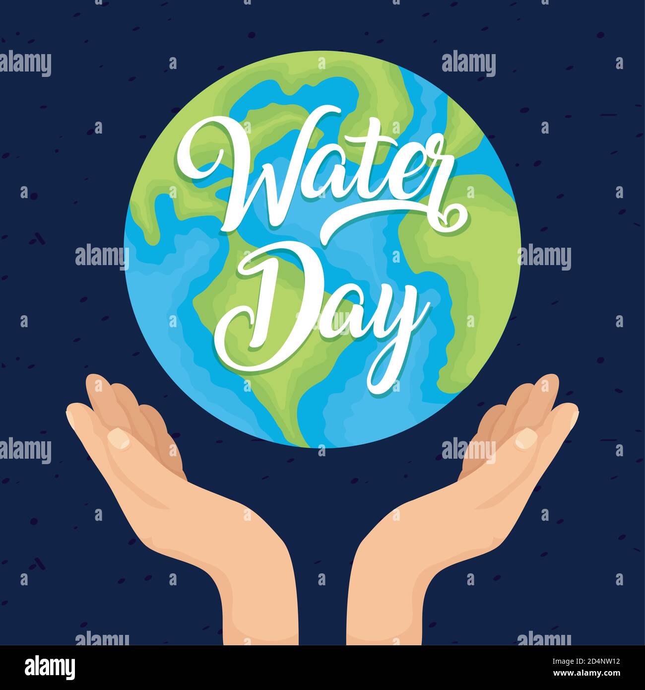 hands lifting world planet earth vector illustration design Stock ...