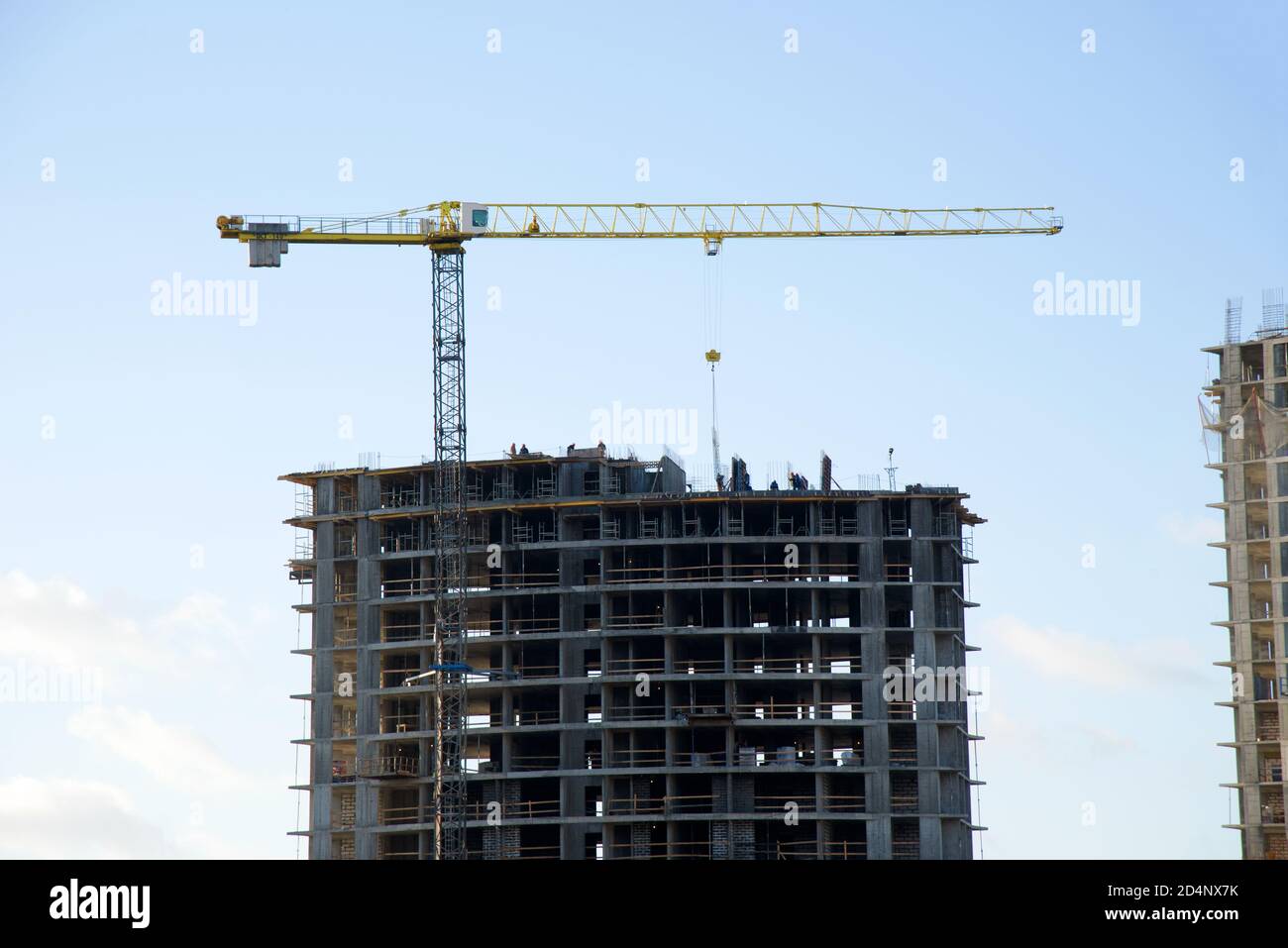 Hydraulic luffing crane hi-res stock photography and images - Alamy