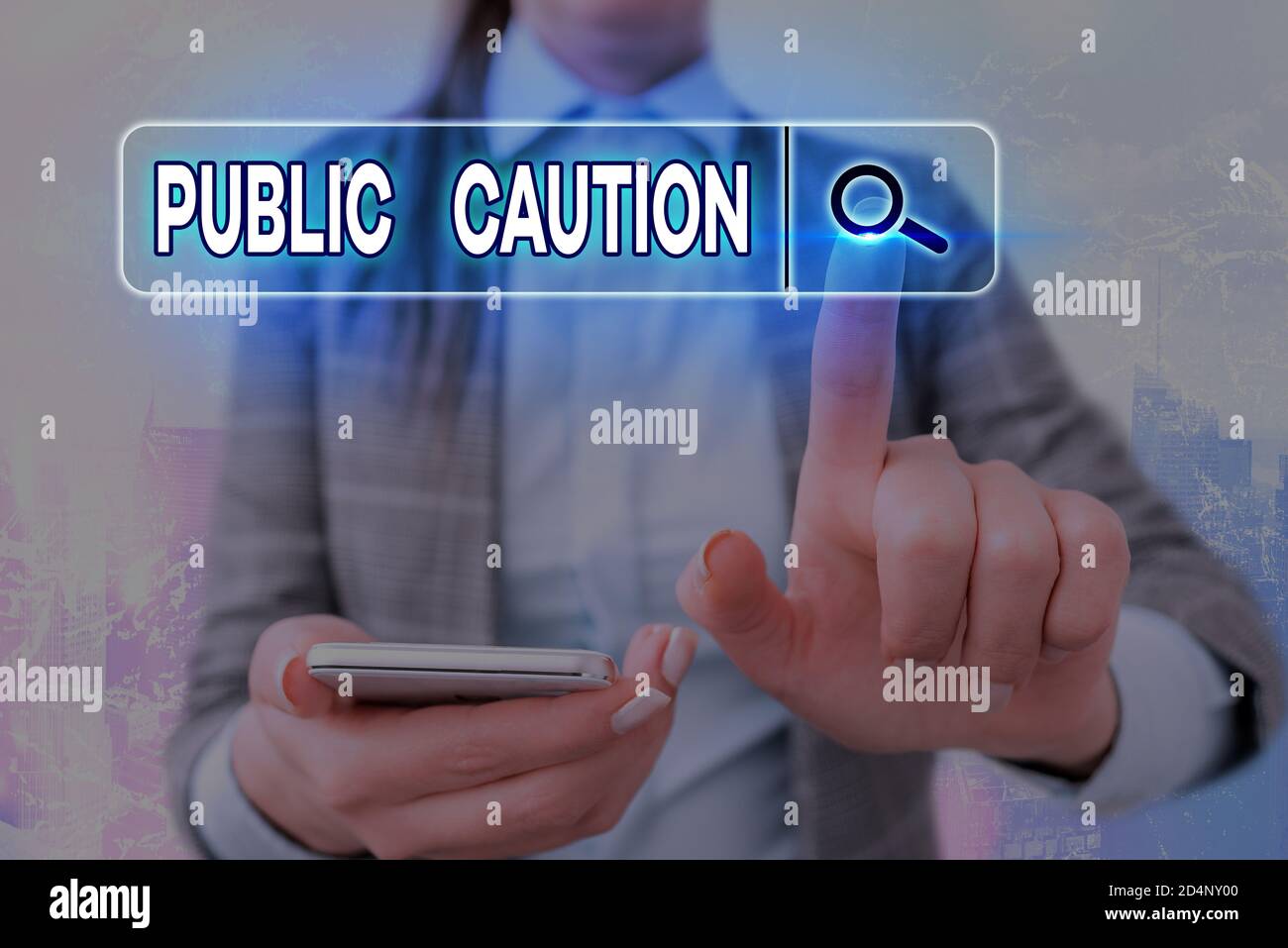 Writing note showing Public Caution. Business concept for formal ...