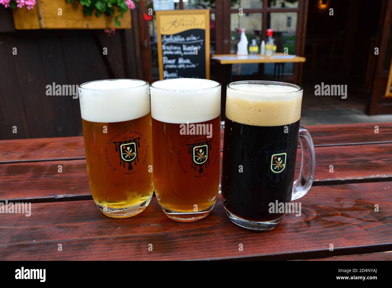 Selection of the finest craft beer Stock Photo - Alamy