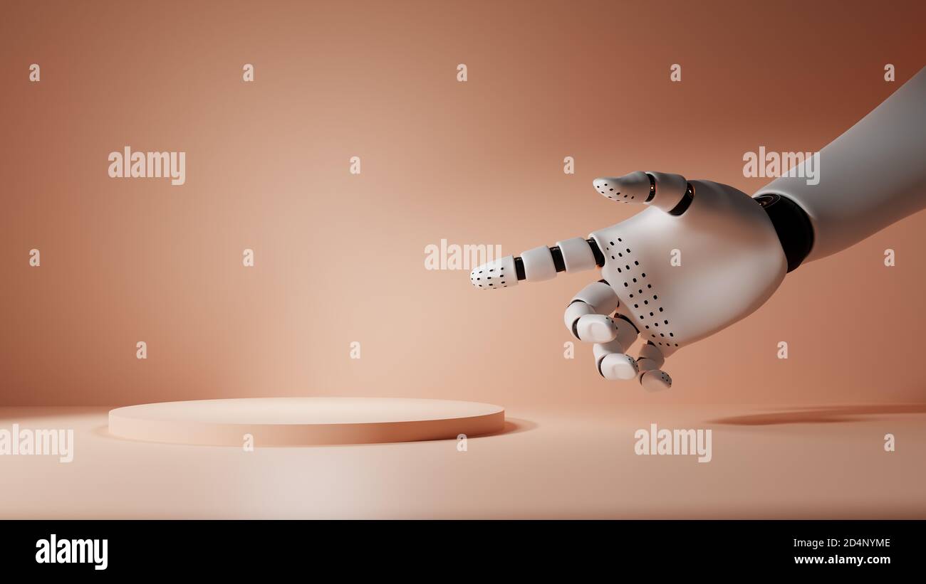 Podium robotic arm 3d hi-res stock photography and images - Alamy