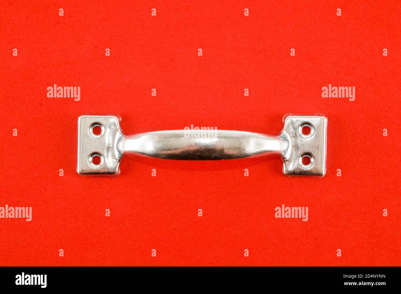 Metal case handle Stock Photo - Alamy