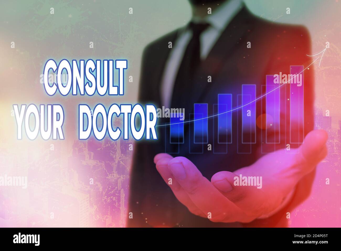 Conceptual hand writing showing Consult Your Doctor. Concept meaning ...