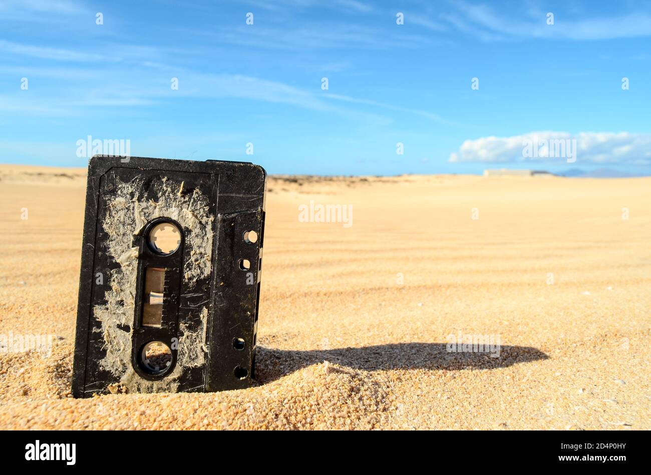 Object in the Dry Desert Stock Photo - Alamy