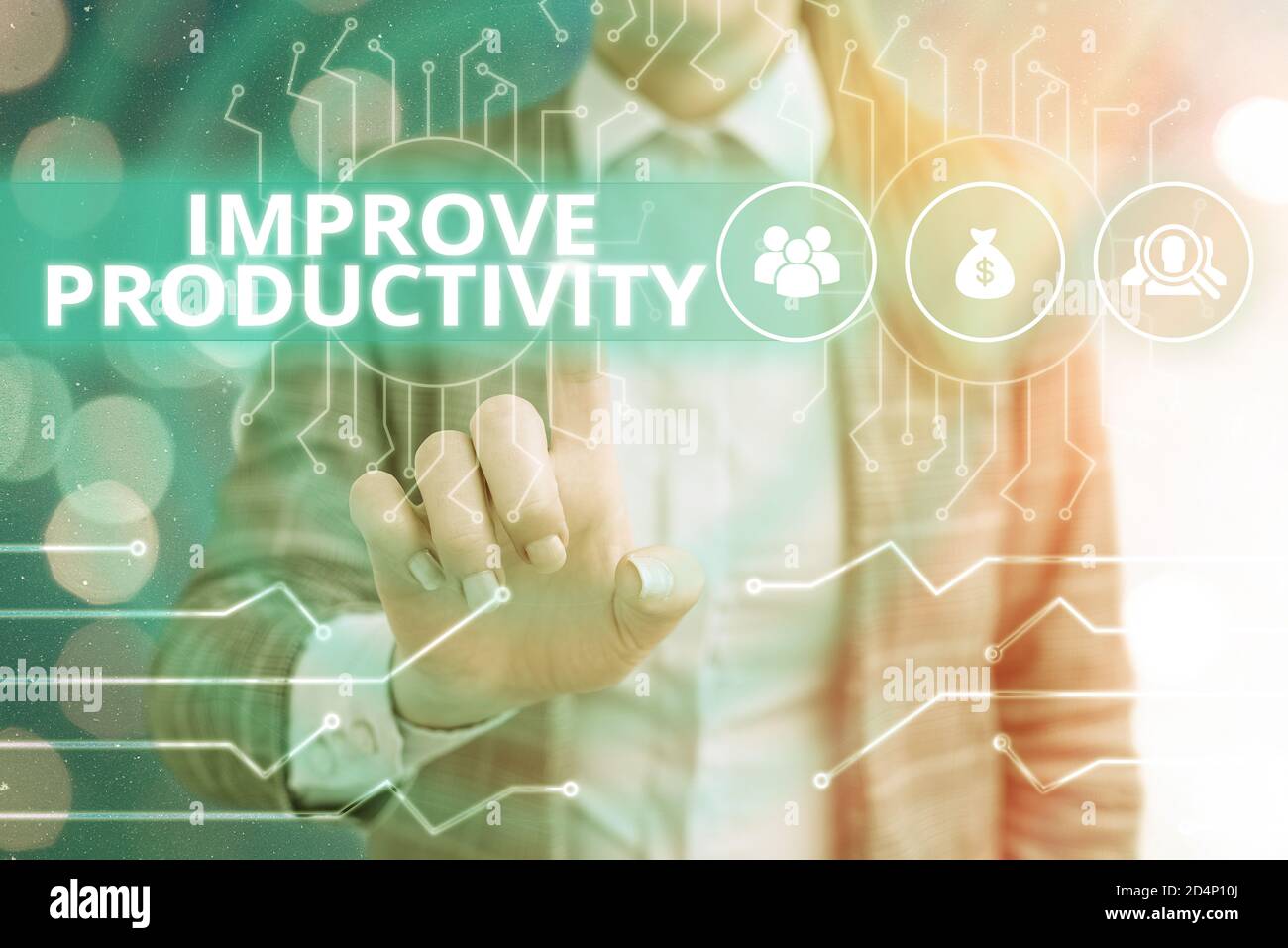 Handwriting text writing Improve Productivity. Conceptual photo to ...