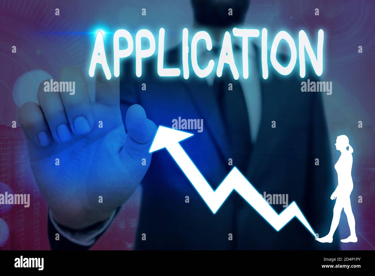 Conceptual Hand Writing Showing Application Concept Meaning Computer Program That Is Designed