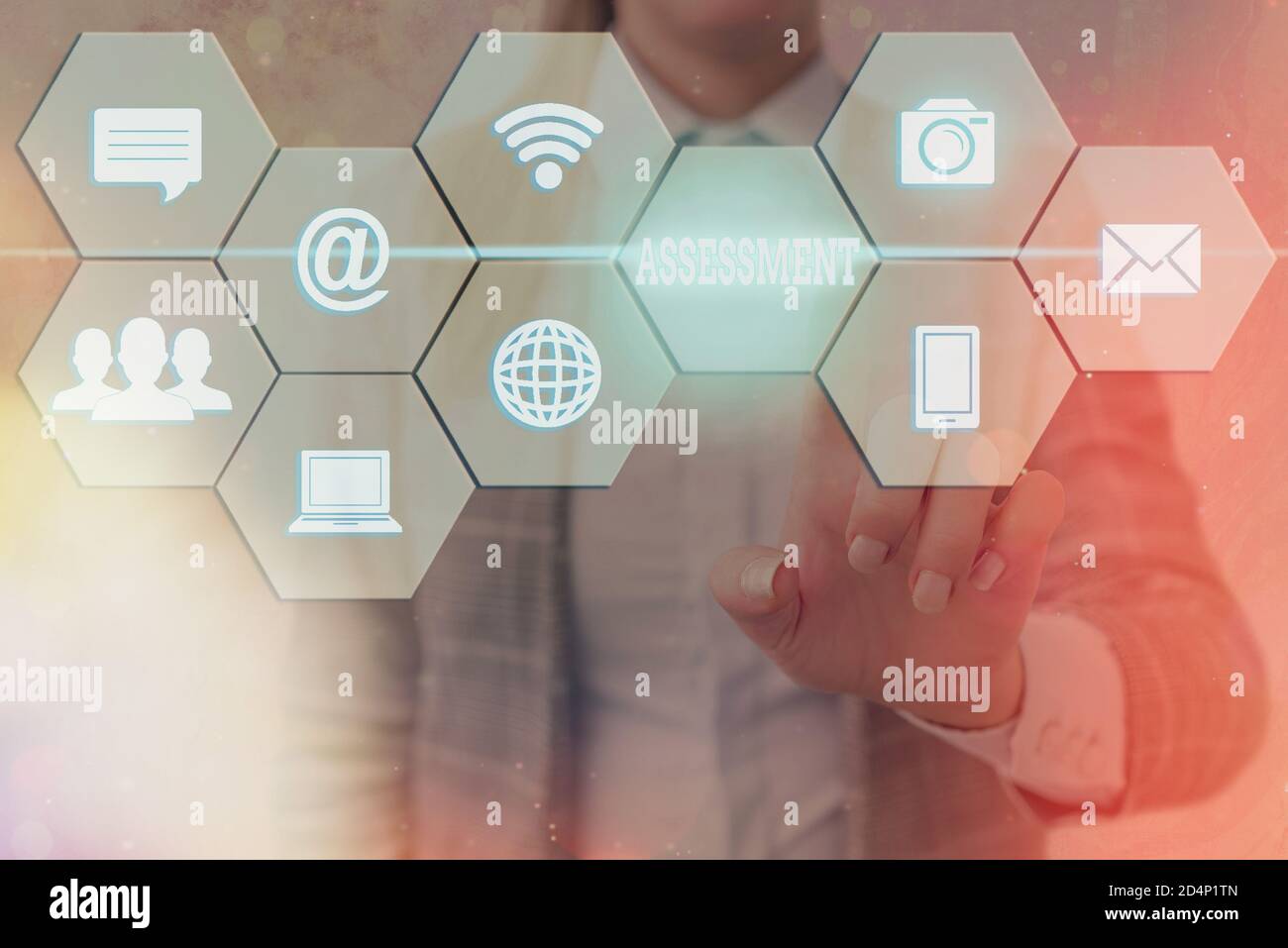 Writing Note Showing Assessment Business Concept For Action Or An Instance Of Making A Judgment