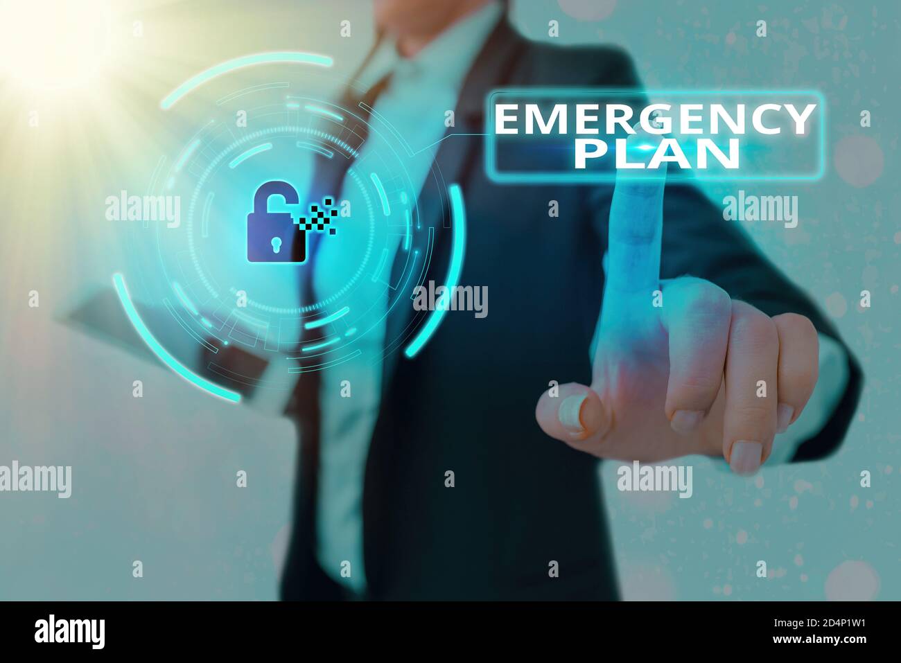 Conceptual hand writing showing Emergency Plan. Concept meaning ...