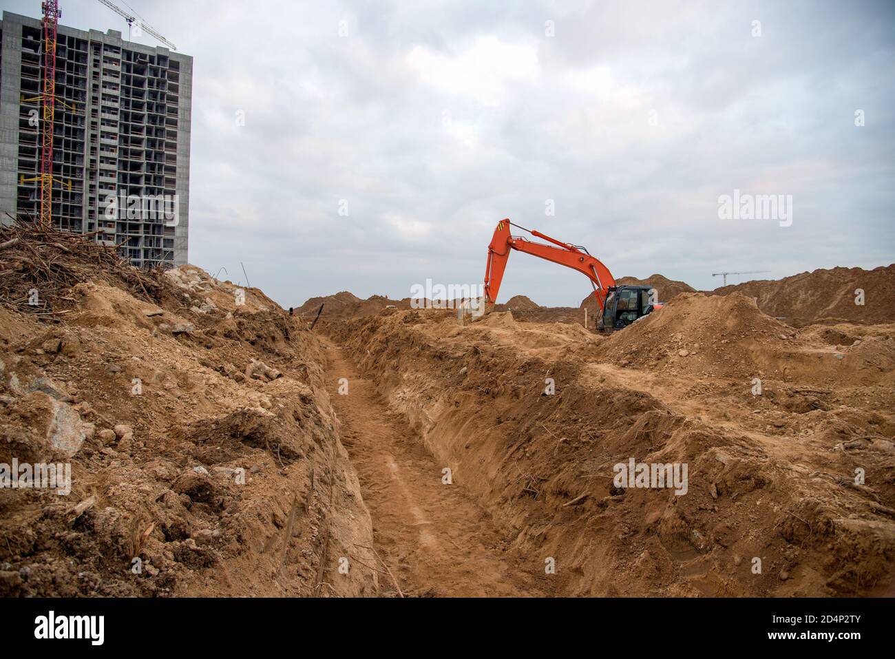 Excavator hydraulic systems hi-res stock photography and images - Alamy