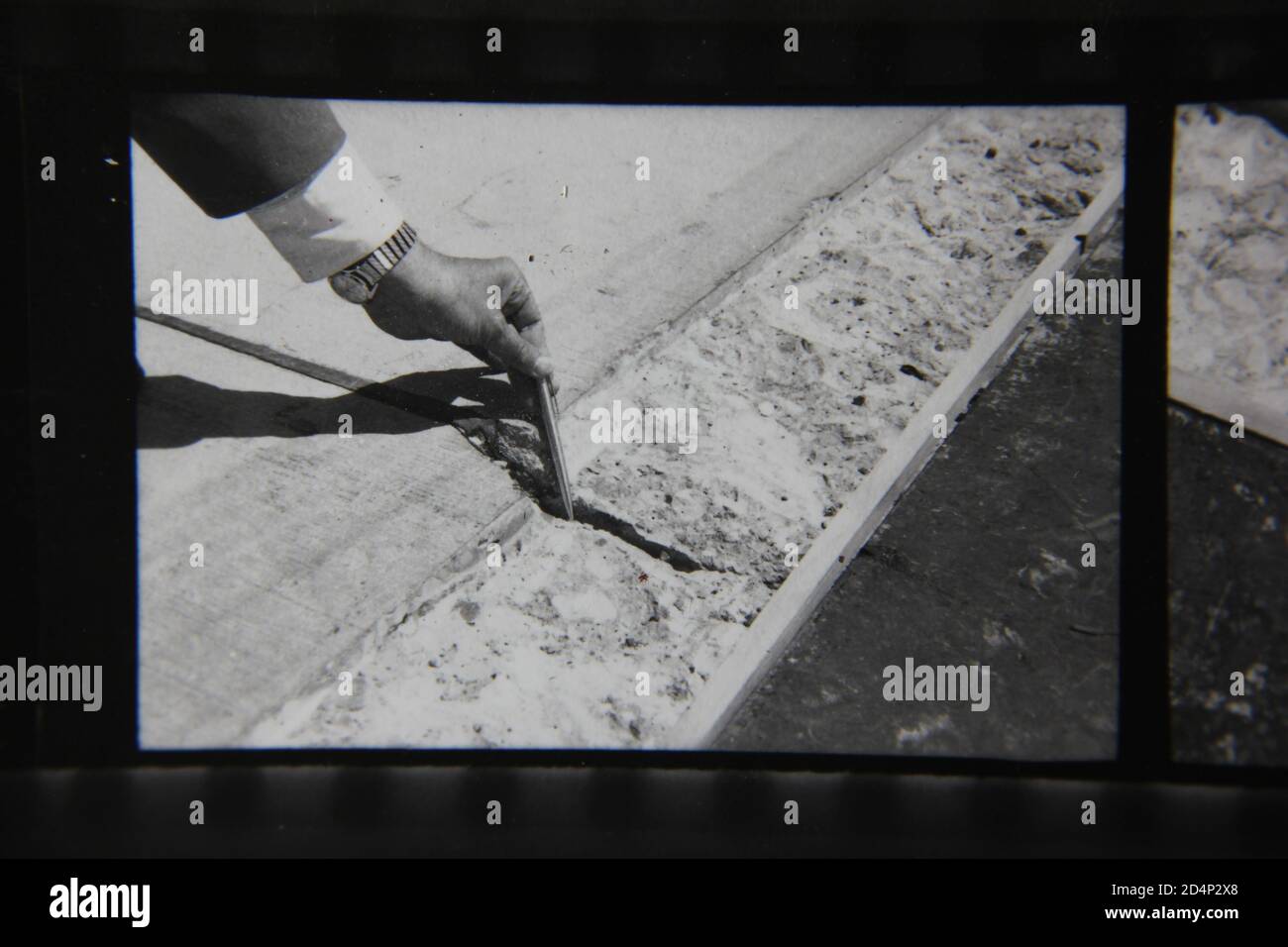 Fine 1970s vintage black and white photography of a technical how to ...