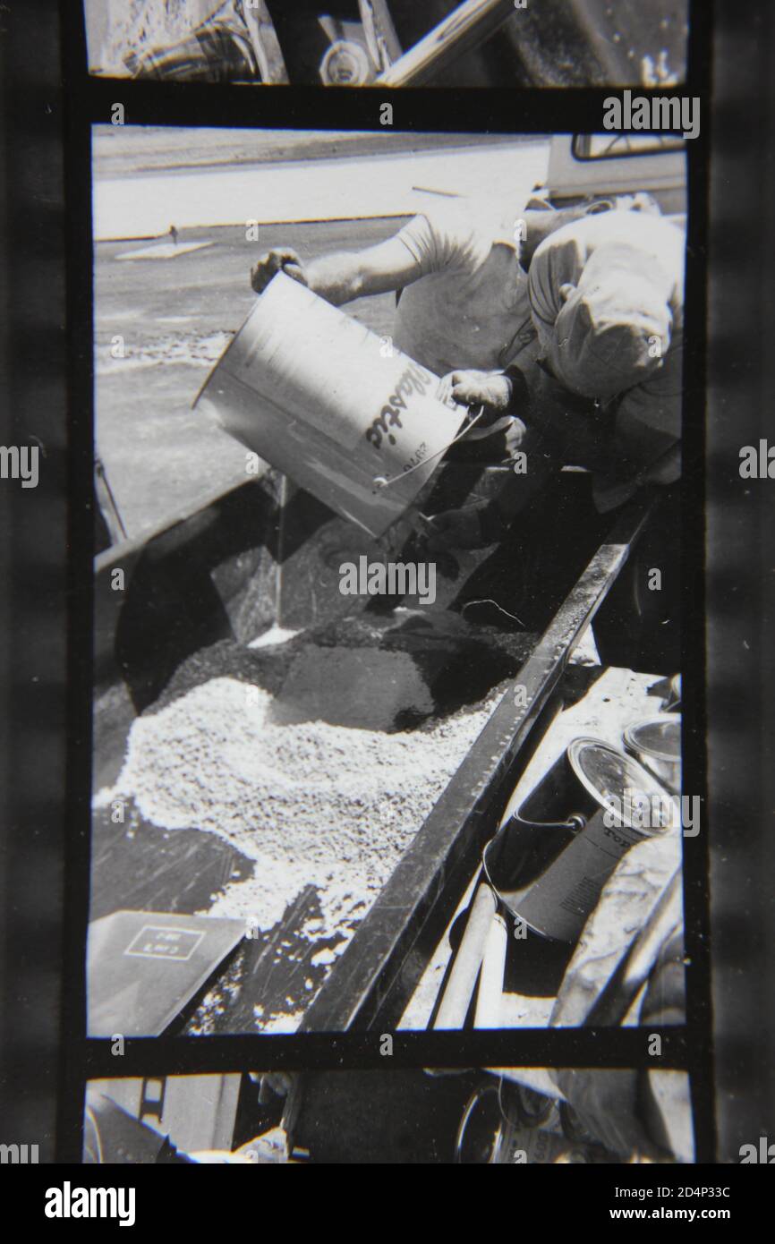 Fine 1970s vintage black and white photography of a technical how to ...