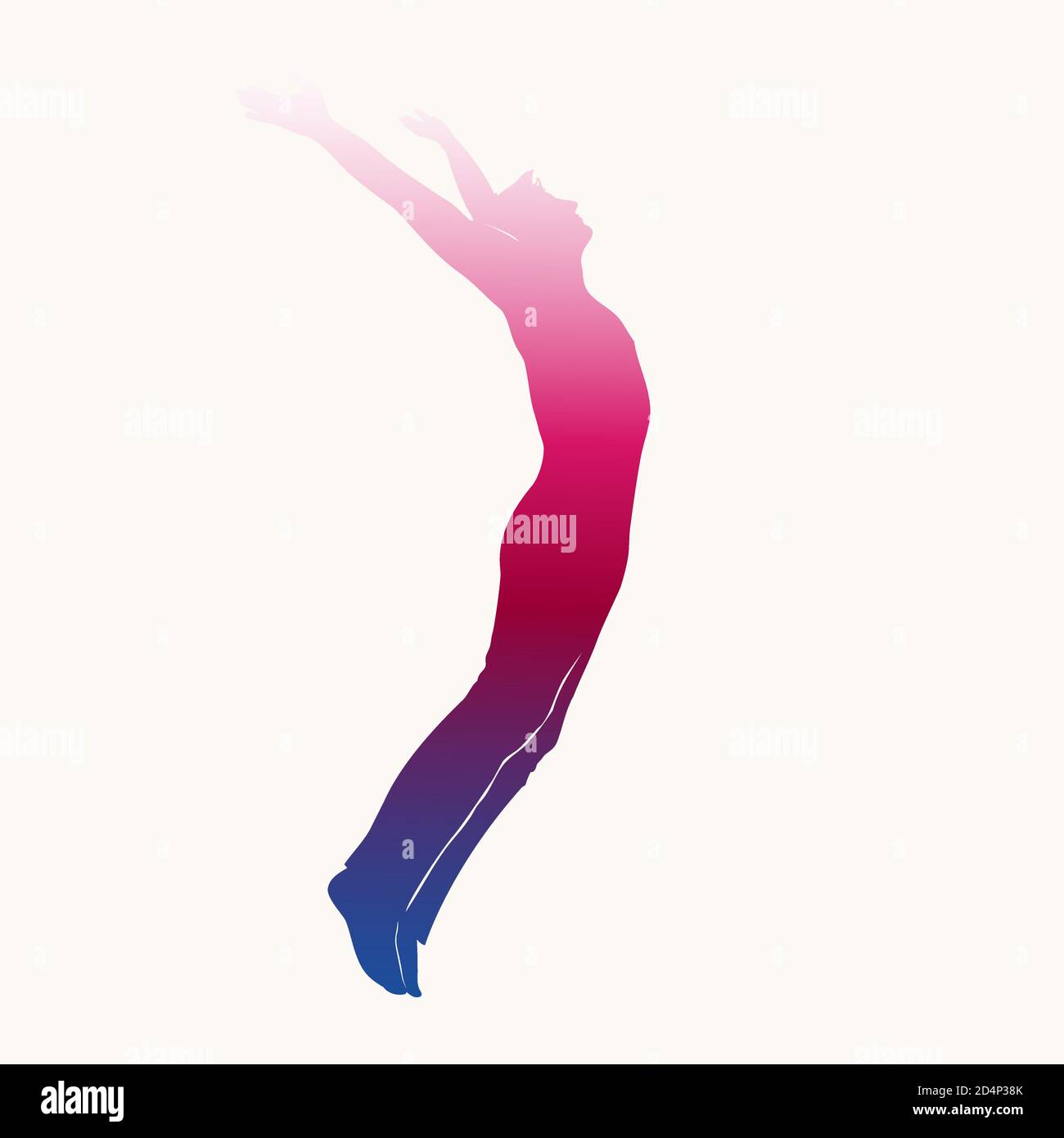 The man jumping Stock Vector Image & Art - Alamy