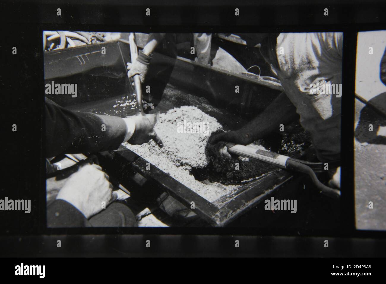 Fine 1970s vintage black and white photography of a technical how to ...