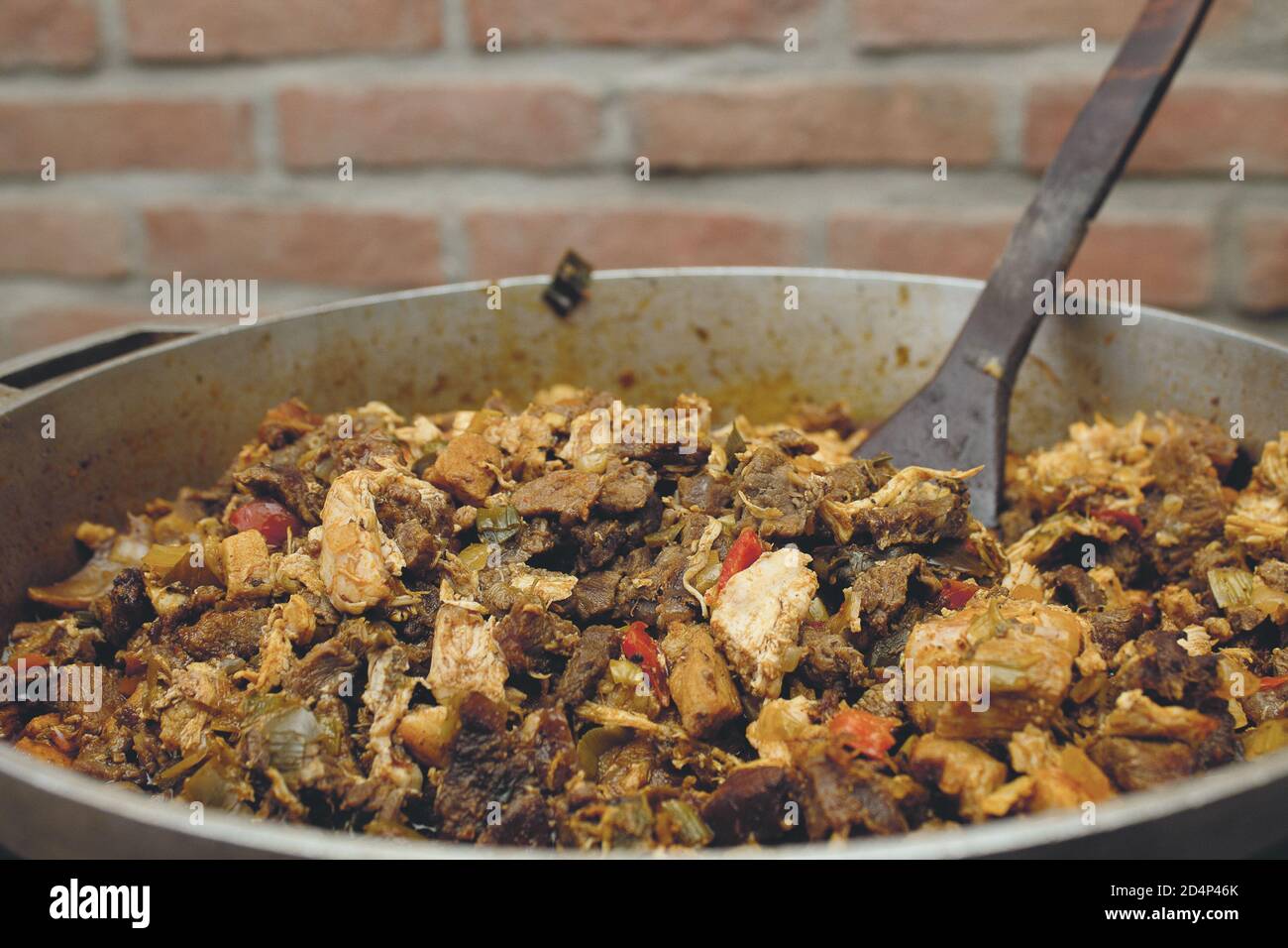 Closeup shot process meat hi-res stock photography and images - Alamy