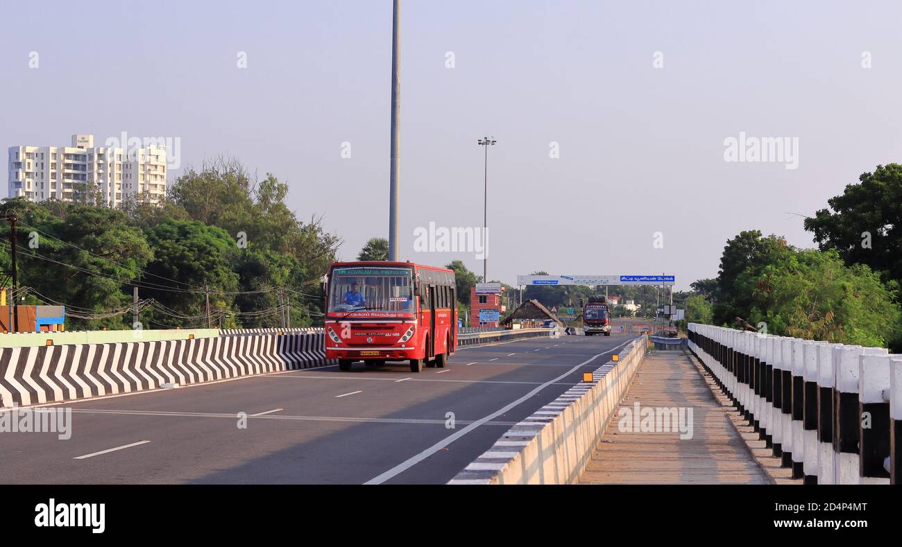 Chennai, Tamil nadu , India . Oct 07,2020.Tamil Nadu government's red ...