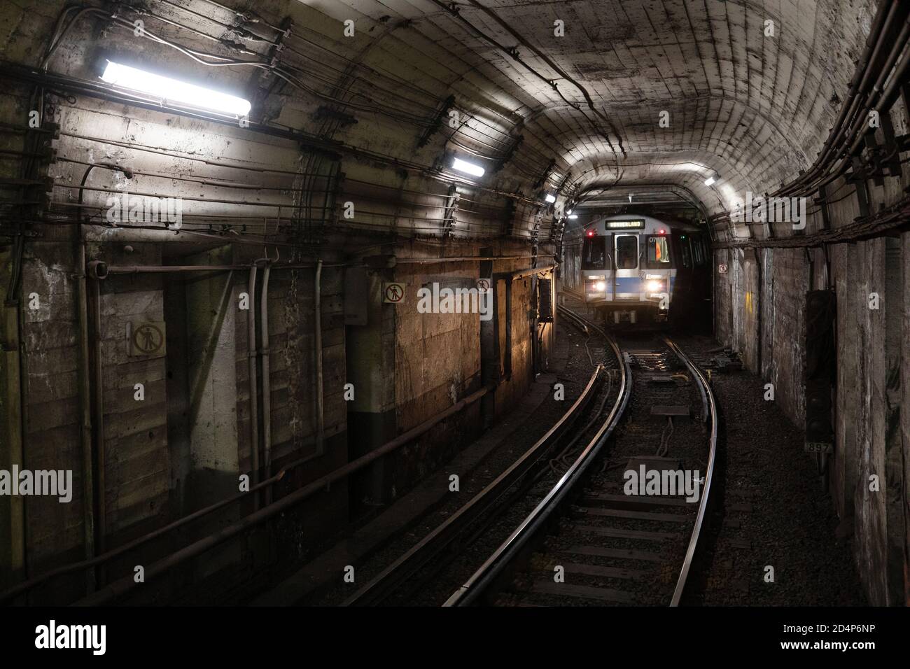 Boston massachusetts subway tracks hi-res stock photography and images ...