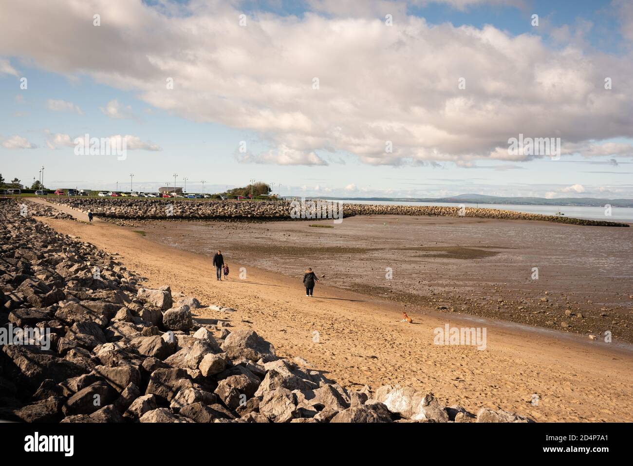 morcambe bay holiday resort Stock Photo - Alamy