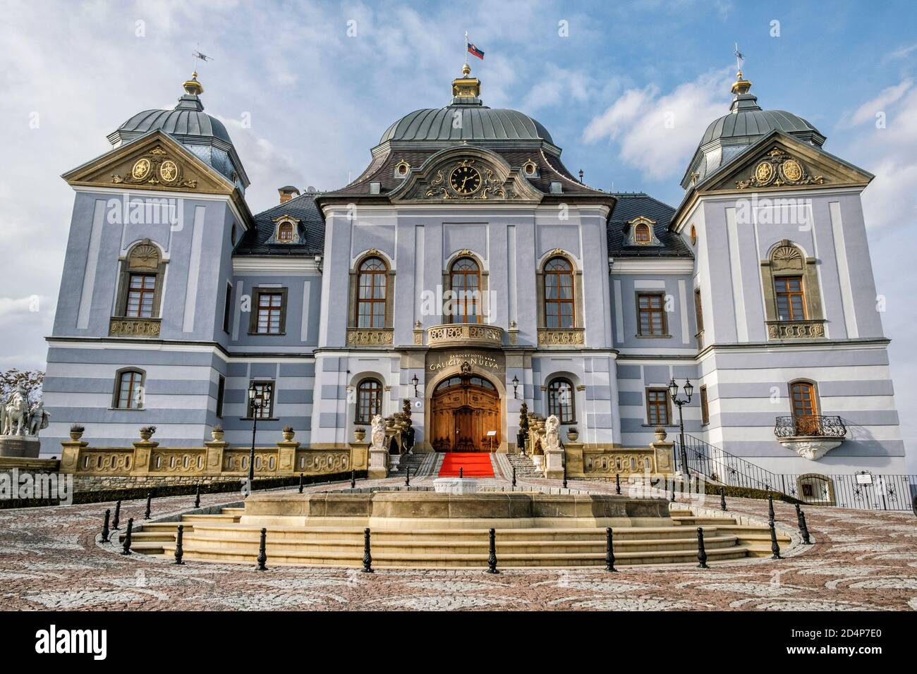 Castle Hotel Galicia Nueva in Halic, Slovak republic. Architectural ...