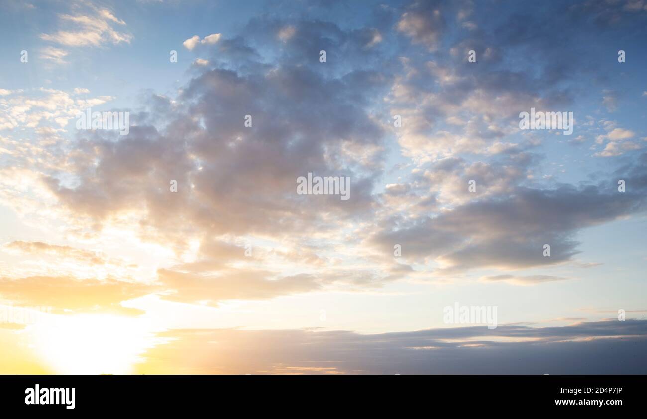 Dramatic clouds panorama hi-res stock photography and images - Alamy