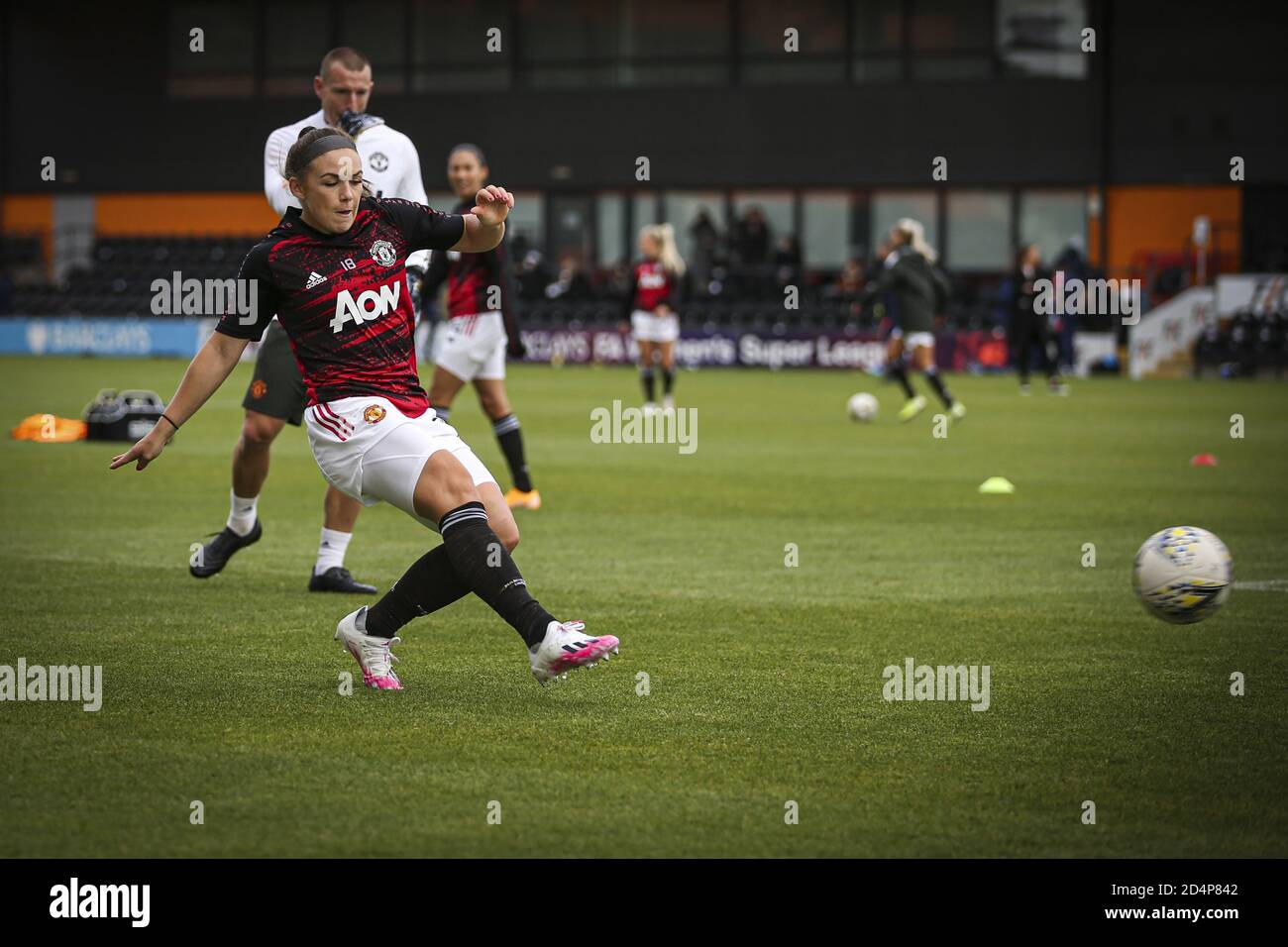 London, UK. 10th Oct, 2020. Kirsty Hanson (#18 Manchester United ...