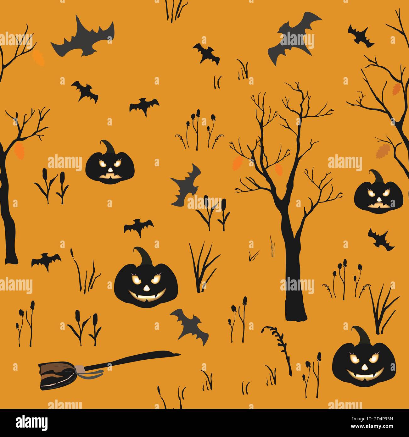 Halloween Element Set. Vector Illustration Stock Vector Image & Art - Alamy