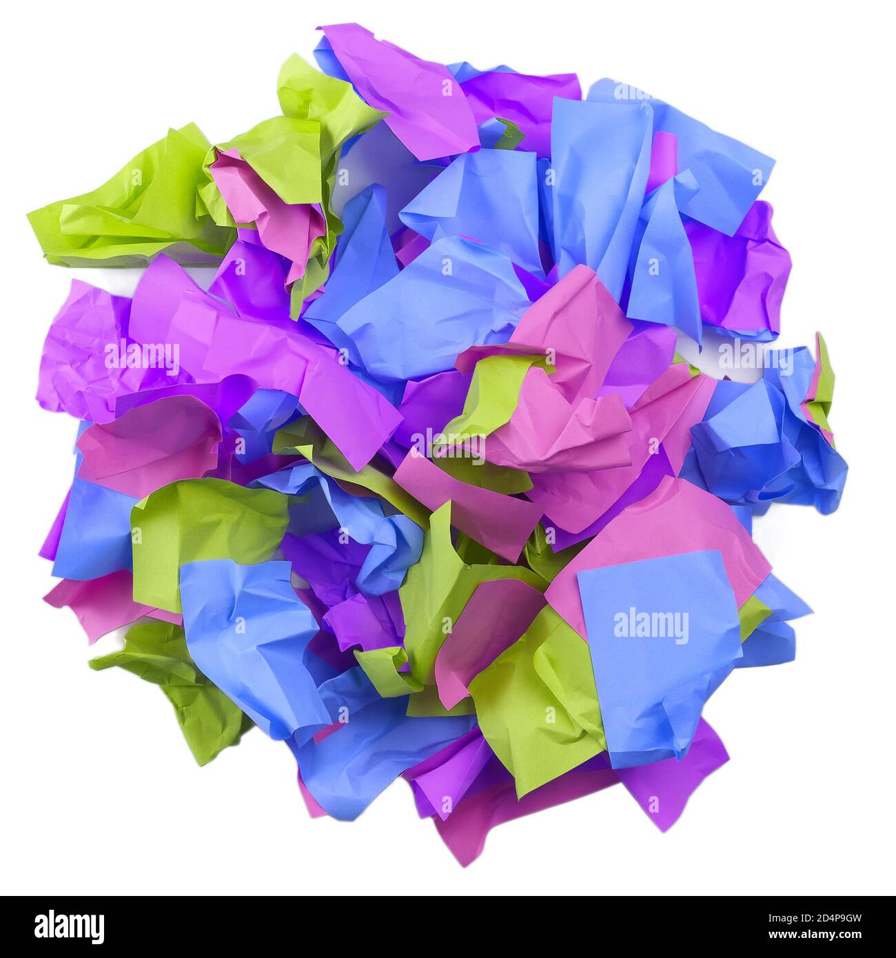 Pile of post it notes Cut Out Stock Images & Pictures - Alamy