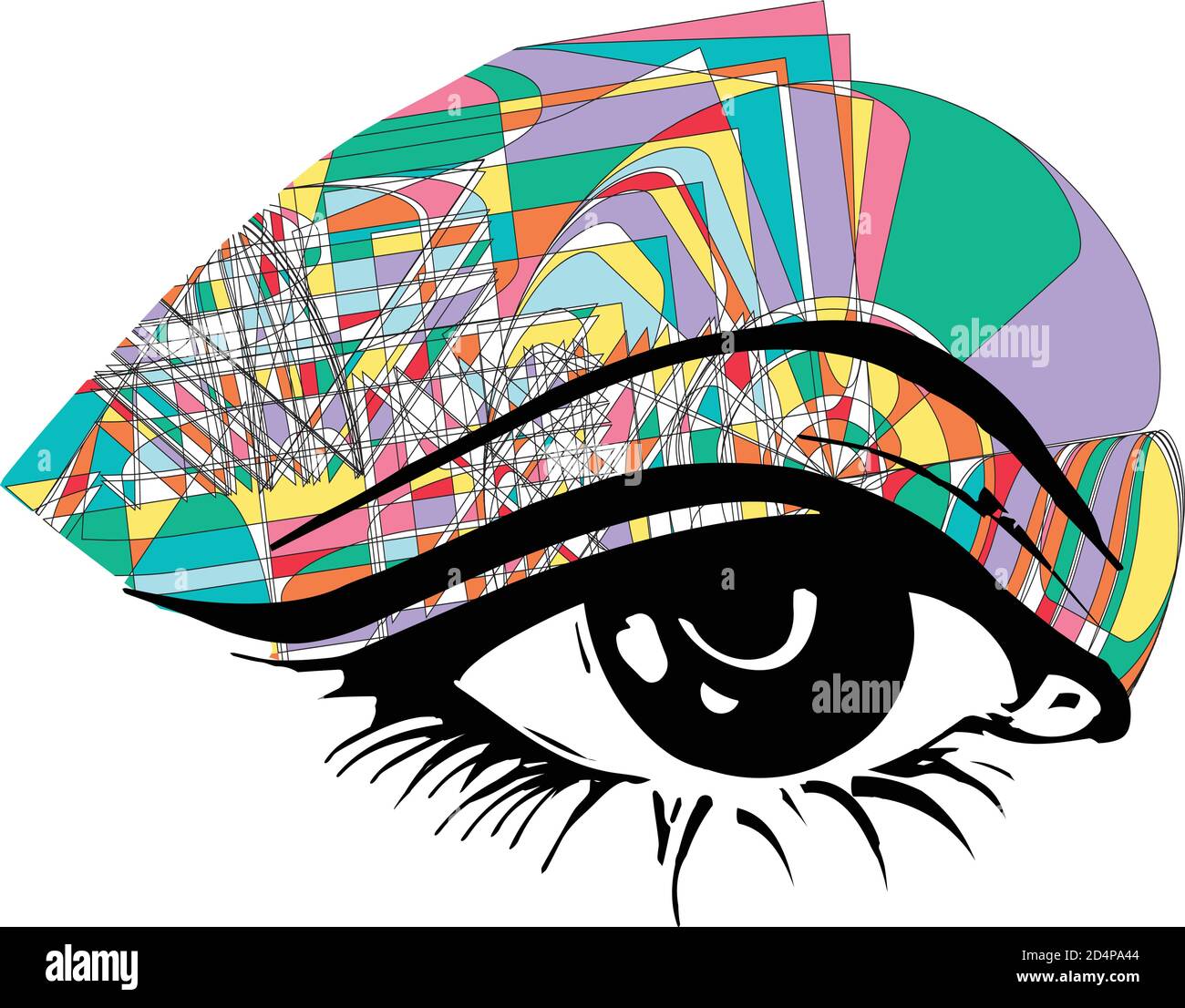 Trippy Eye Sketch