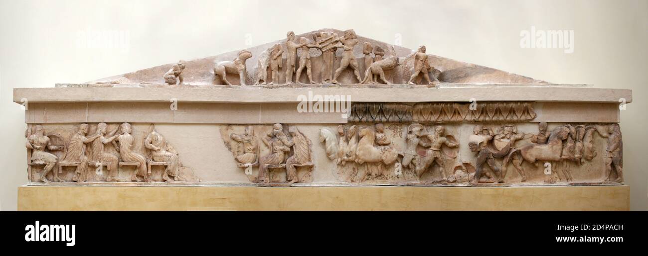 Siphnian treasury in delphi hi-res stock photography and images - Alamy