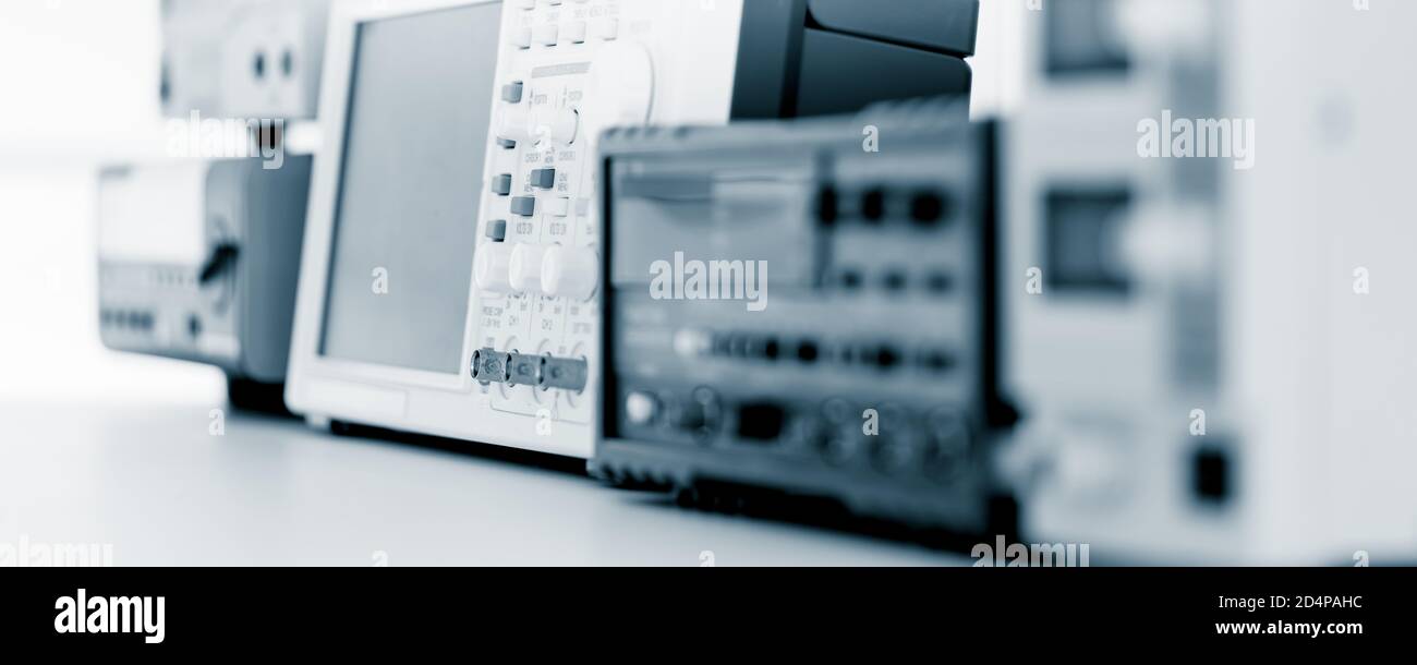 Measuring instruments in the laboratory for the development of modern ...