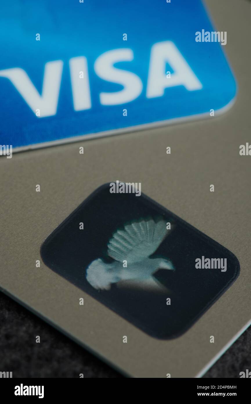 Hologram credit card hi-res stock photography and images - Alamy