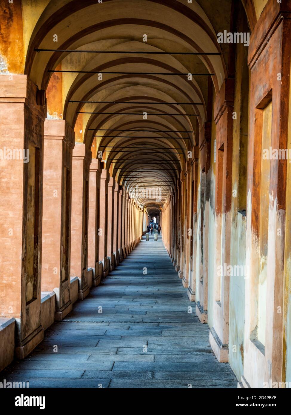 The famous portico of St. Luke in Bologna Stock Photo - Alamy